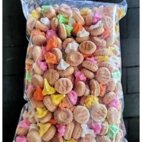 Jual 1 kg Biskuit Gem Bunga Snack Kiloan Jajan Kiloan Camilan Cemilan ...