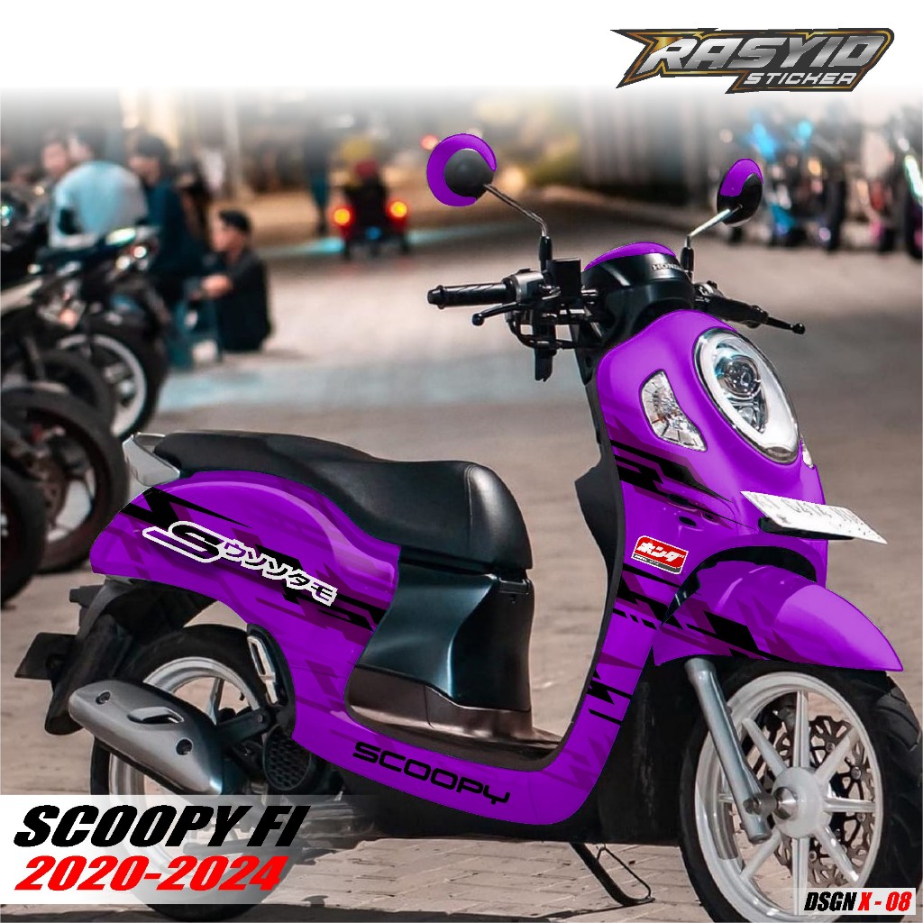 Jual Sticker Decal Full Body Motor Honda Scoopy Prestige 2020 2021 2022 ...