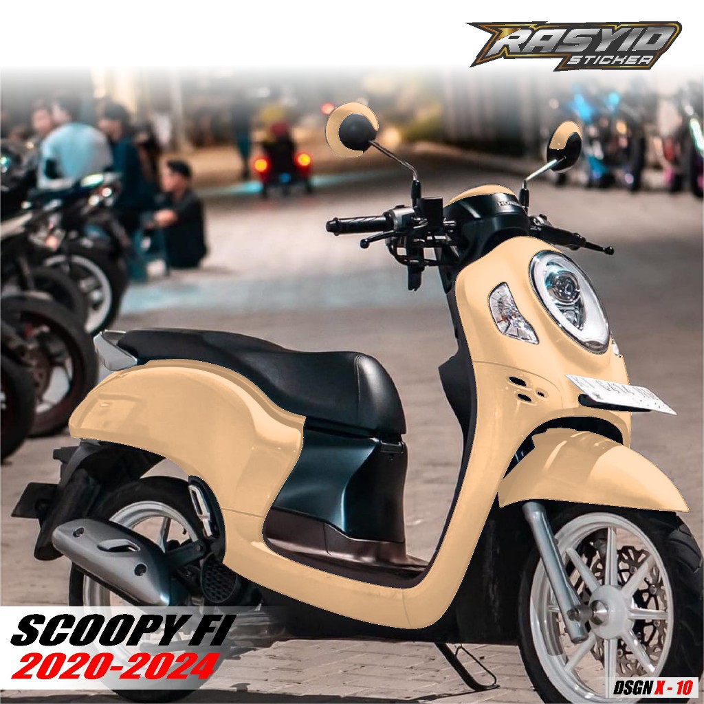 Jual Sticker Decal Full Body Motor Honda Scoopy Prestige 2020 2021 2022 2023 2024 Sticker Scoopy ...