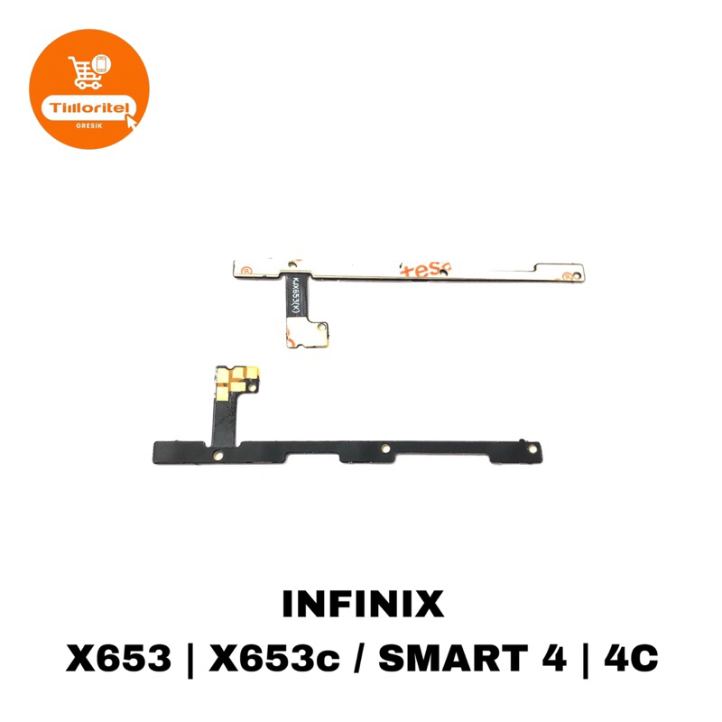 Jual FLEXIBLE ON OFF VOLUME INFINIX SMART 4 X653 / FLEKSIBEL TOMBOL POWER INFINIX SMART 4C X653C ...