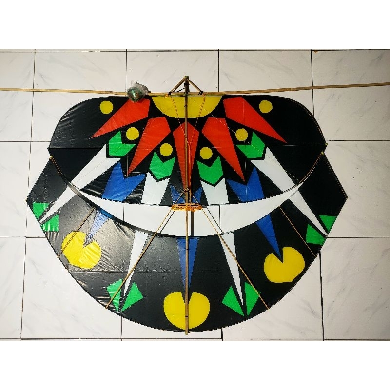 Jual Layangan Pegon ceper 1 meter fullmotif produk pak yusuf | Shopee ...