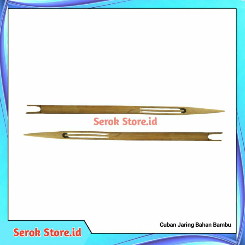 Jual alat rajut jaring ikan bahan dari bambu / coban / cuban alat ...