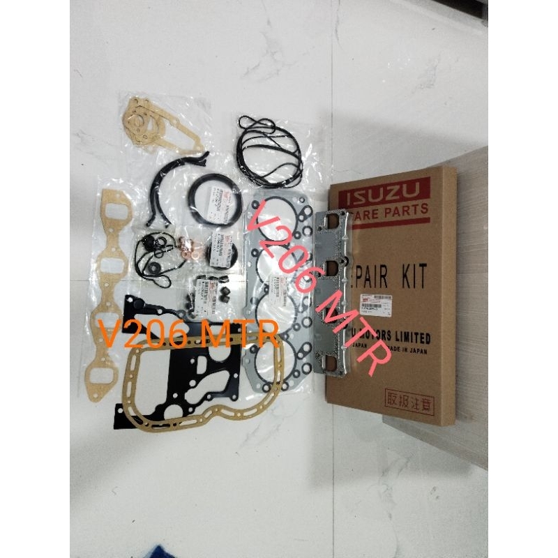Jual Packing paking gasket full set Izuzu Panther Kapsul touring Turbo 2.5 2500cc ORIGINAL JAPAN ...