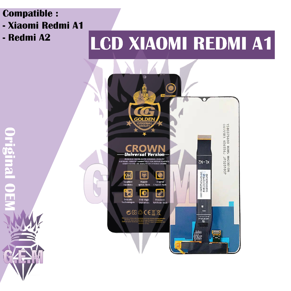 Jual LCD XIAOMI REDMI A1 / REDMI A1 PLUS / REDMI A2 / A2 PLUS / POCO ...
