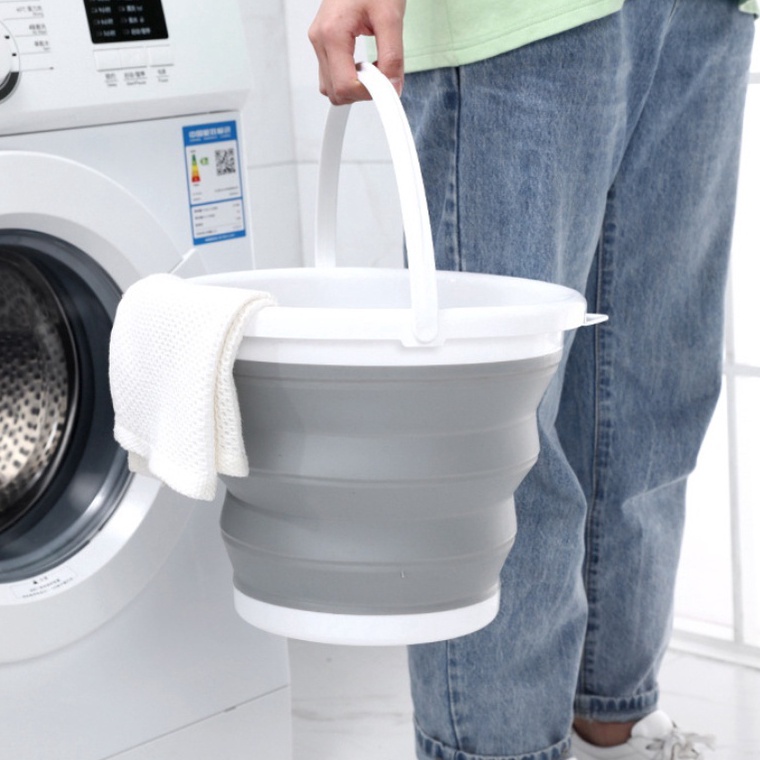 Jual Bagus Banget DTG Ember Lipat Portable 1L Jumbo Baskom lipat Wadah ...