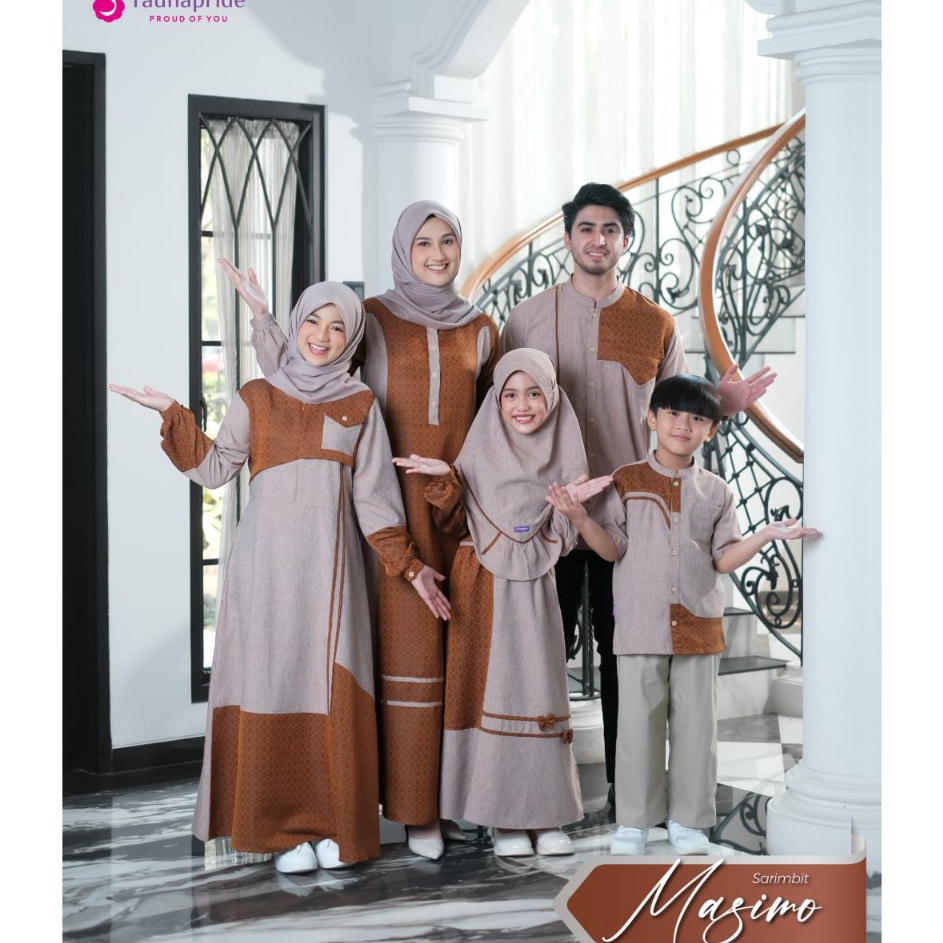 Jual Product Exclusive Rauna Sarimbit Keluarga Lebaran 224 MASIMO ...