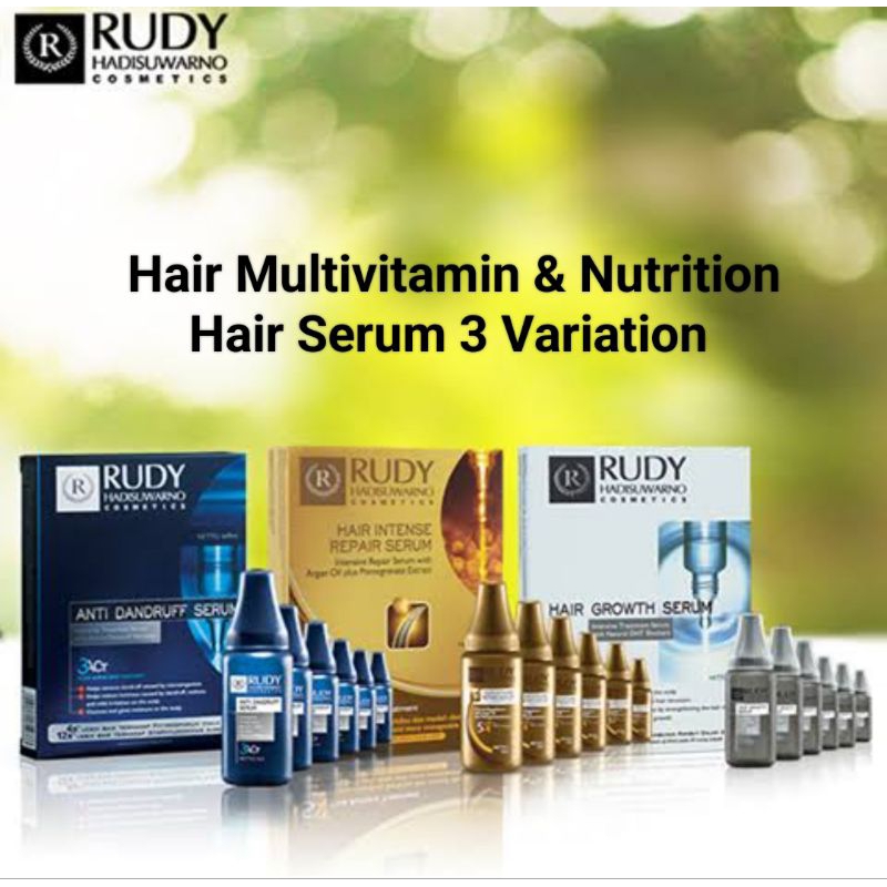 Jual Rudy Hadisuwarno Hair Intense Repair Serum Ecer (isi 1 botol ...