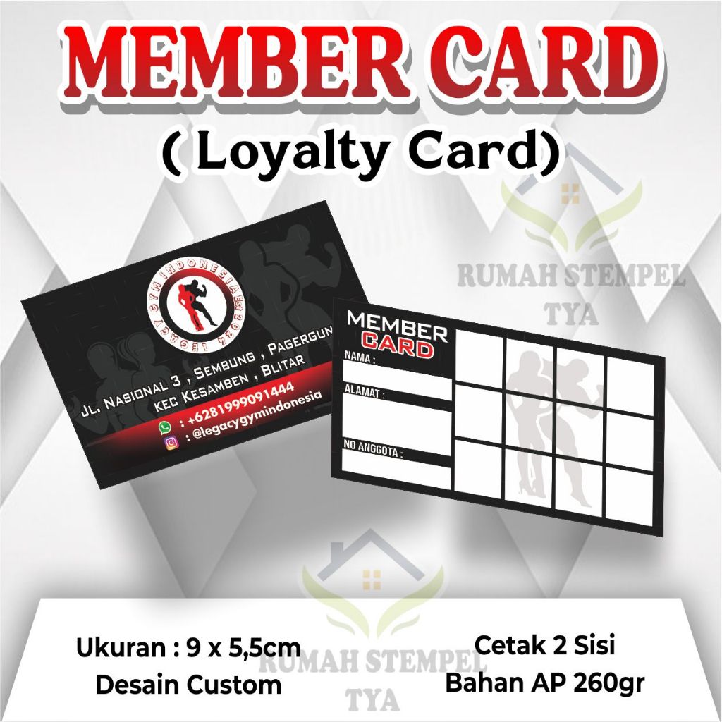 Jual Kartu Member Card / Loyalty card | Shopee Indonesia