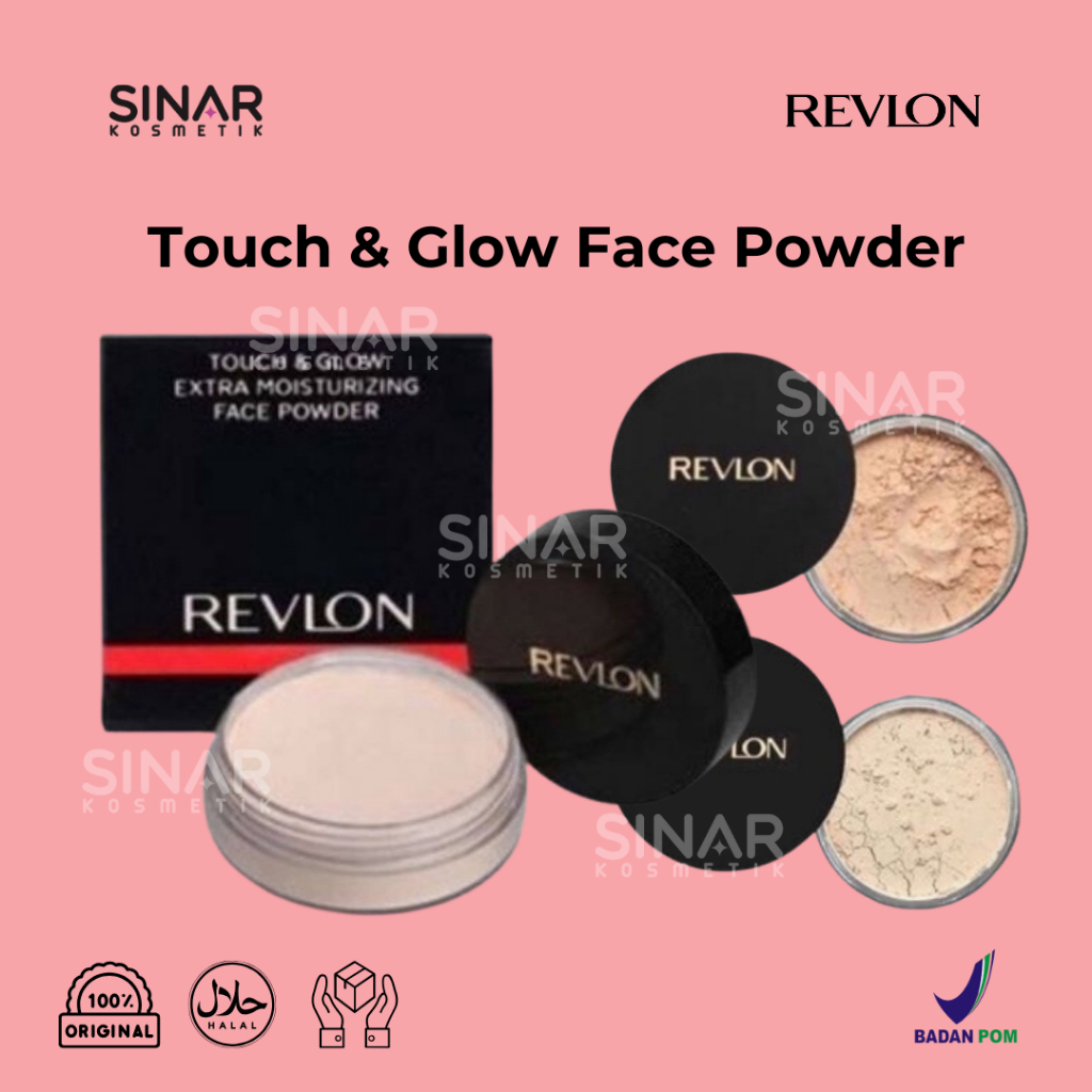 Jual Revlon Touch & Glow Face Powder 15gr//24gr | Shopee Indonesia