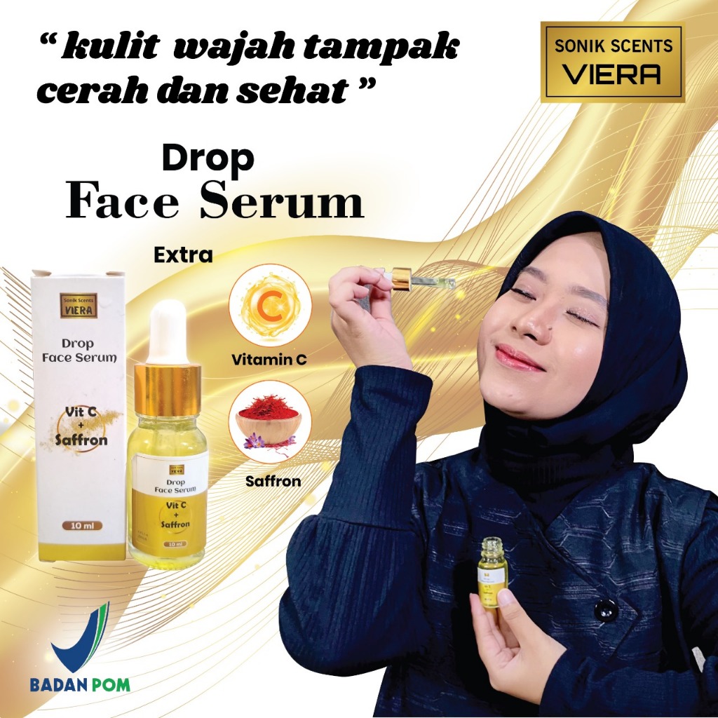 Jual VIERA Face Serum Vitamin C 10ml brightening & glowing Serum Wajah Menghilangkan Flek Hitam ...