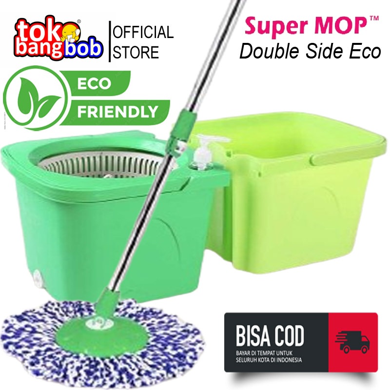 Jual BOLDe Super Mop Double Side Eco (Alat Pel Otomatis) | Shopee Indonesia