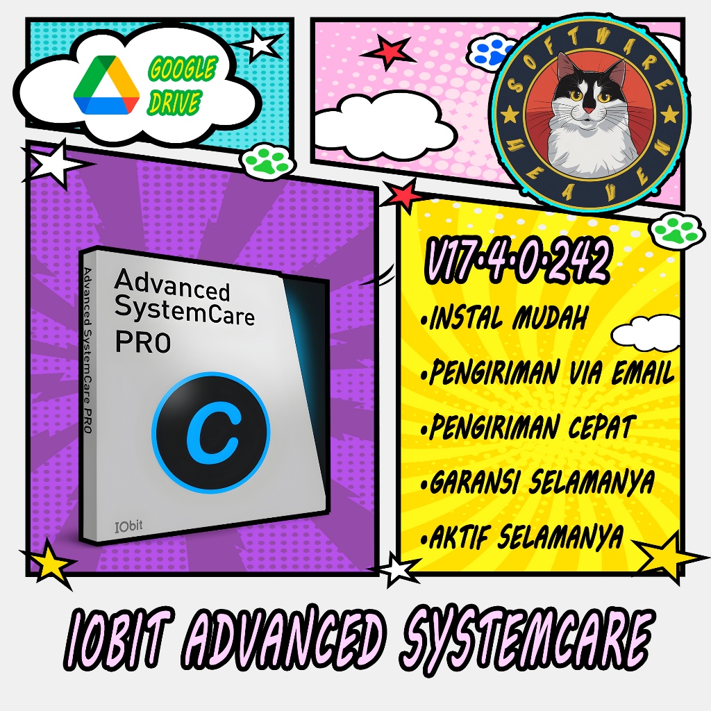 Jual IObit Advanced SystemCare Pro 2024 17 Full Version (Versi Terbaru) | Shopee Indonesia