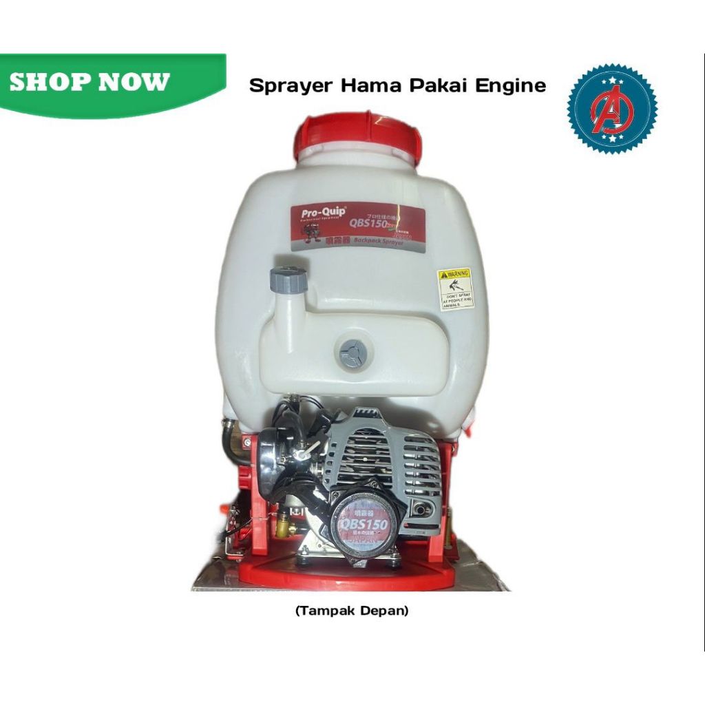 Jual Mesin Semprot Hama bensin sprayer 15L Proquip QBS150/ Mesin ...