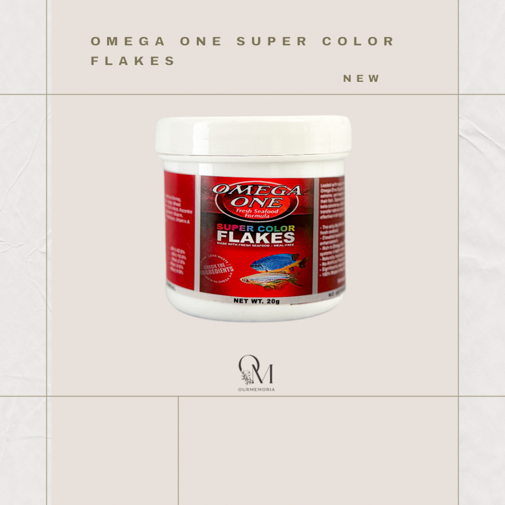 Jual [NEW] Omega One Super Color Flakes Makanan Ikan Hias REPACK - 20 ...