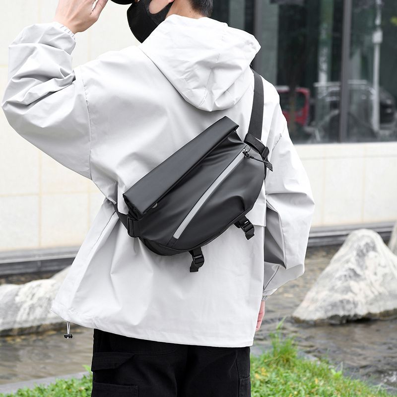 Jual LEATHER CONCEPT Tas Selempang Pria Sling Bag Pria Waterproof Tas ...