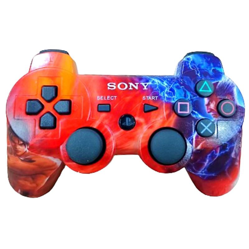 Jual STIK PS3 JOYSTICK WIRELESS WARNA MOTIF | Shopee Indonesia