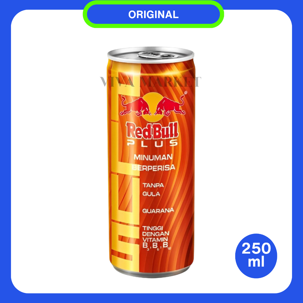 Jual Red Bull Plus. Zero Sugar Energy Drink 250ml. Minuman Energi ...