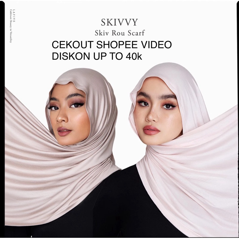 Jual skiv tie skiv rou instan by lafiye ORIGINAL viral hijab indonesia ...