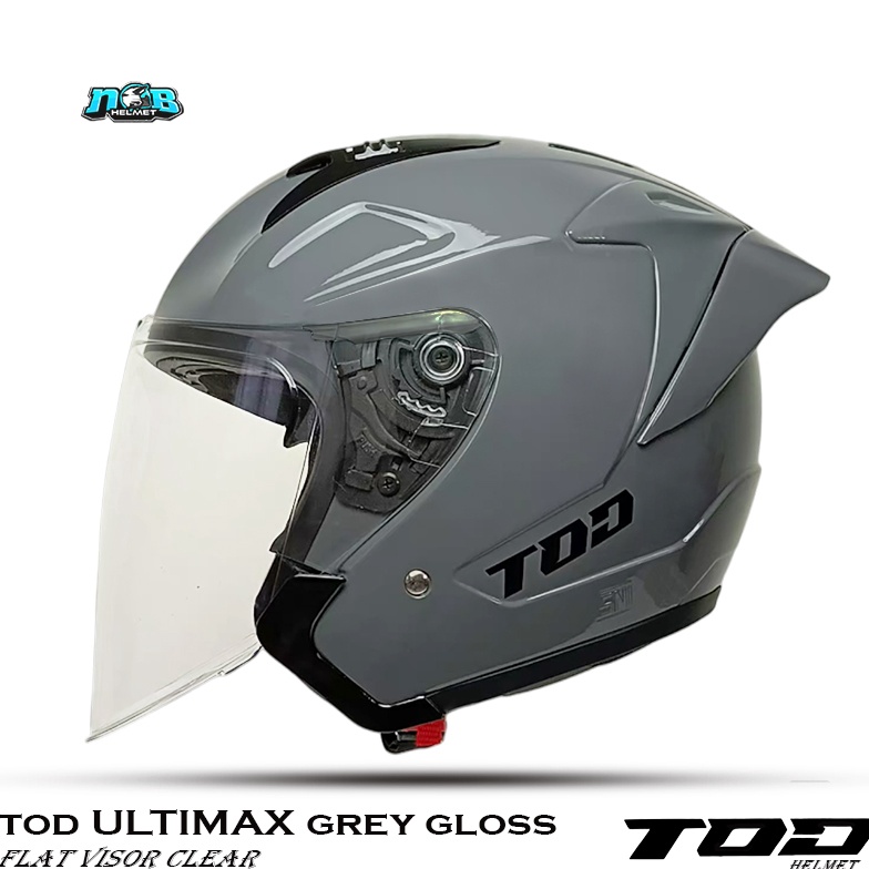 Jual KODE R13P HELM DEWASA SPOILER TOD ULTIMAX GREY GLOSS SNI ORIGINAL ...