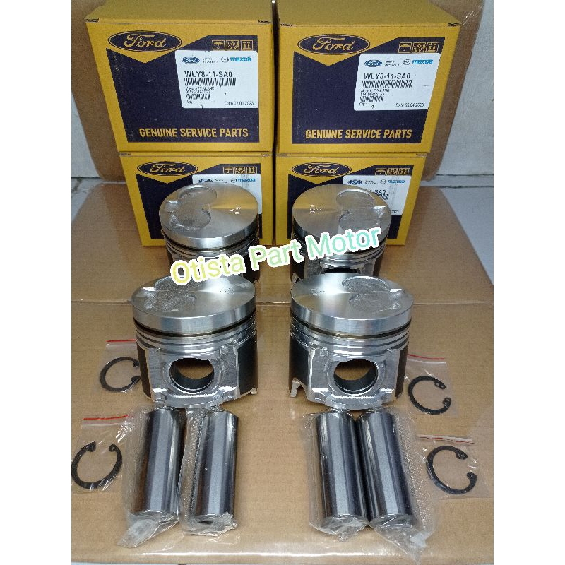 Jual PISTON ASSY SET FORD RANGER 2.5 TDI EVEREST 2.5 MAZDA BT50 TDI OVZ ...