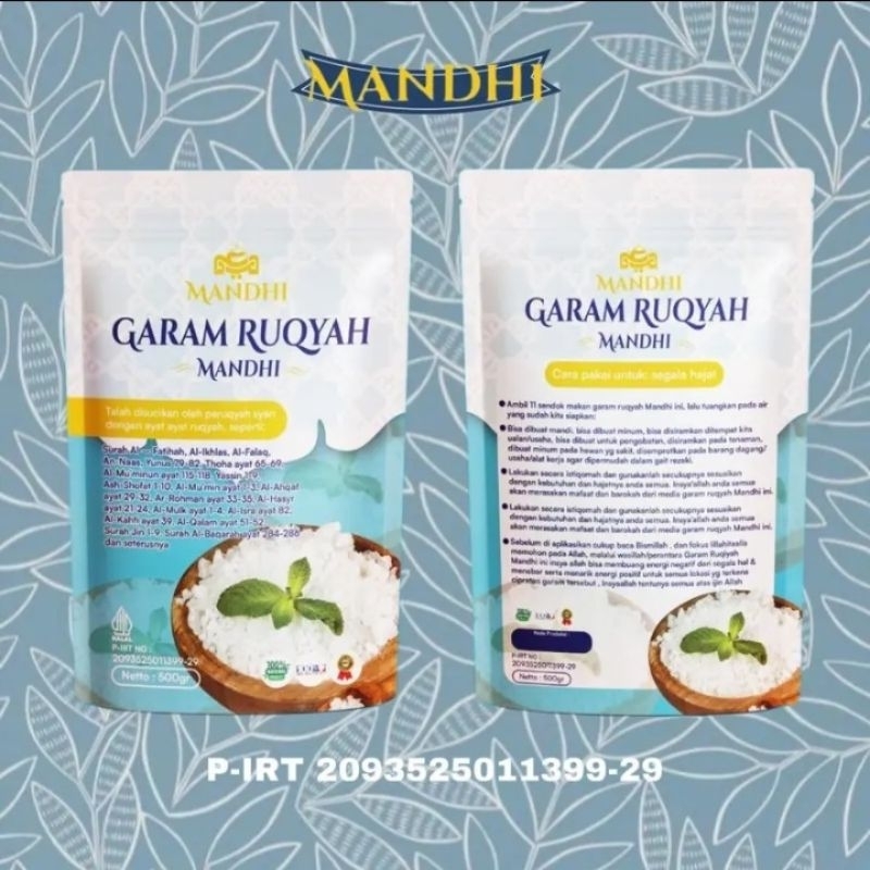 Jual Flash Sale Garam Ruqyah Mandhi Sudah di Asma Kemasan 250gr ...