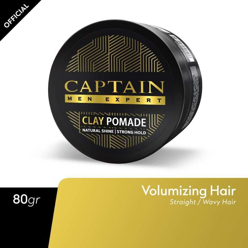 Jual Captain Men's Care Care Clay Pomade | Shopee Indonesia