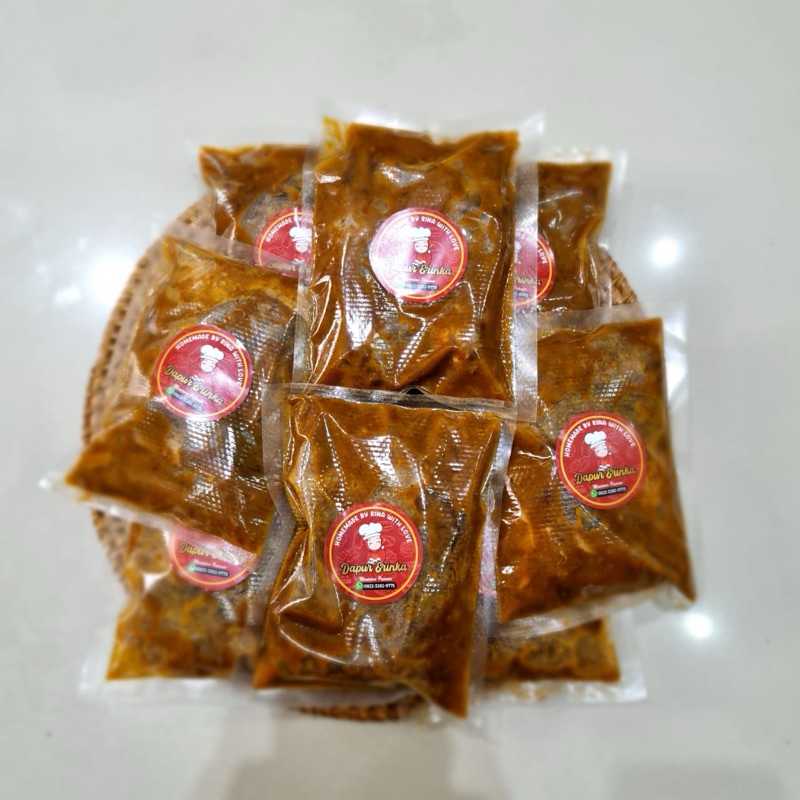 Jual Rendang Jawa Kemasan 200 gram (+- 3 porsi) | Shopee Indonesia