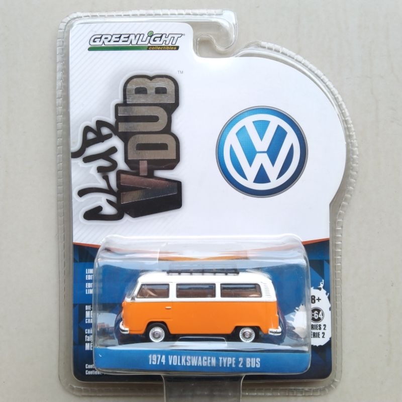 Jual Greenlight 1974 VW Volkswagen Type 2 Samba Bus VDub | Shopee Indonesia
