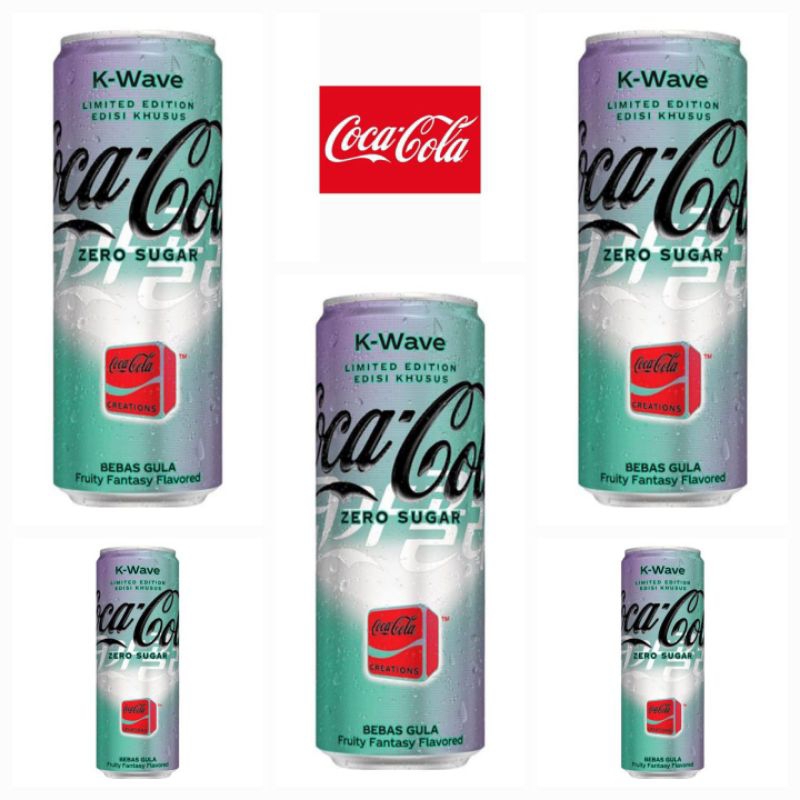 Jual Coca Cola K-Wave Zero Sugar Limited Edition Minuman Berkarbonasi ...