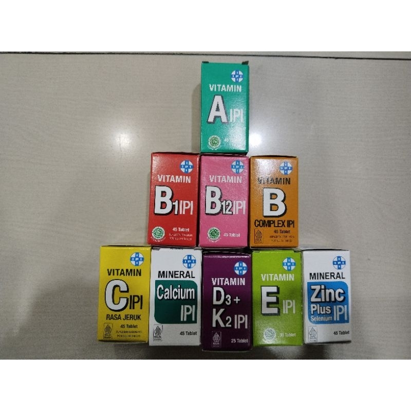 Jual VITAMIN IPI ISI 45 TABLET | Shopee Indonesia