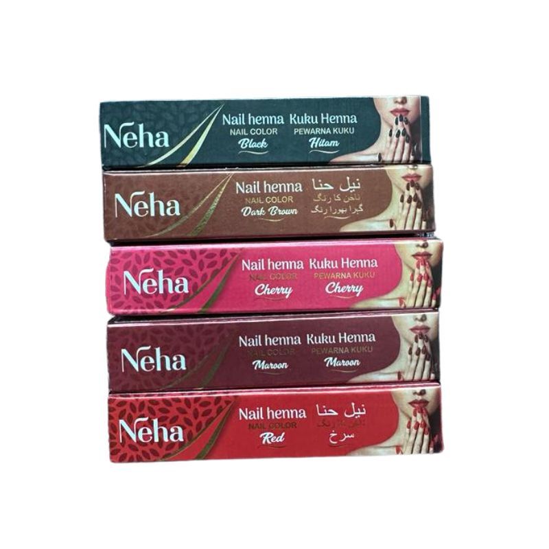 Jual Neha Nail Henna Color - Henna Kuku | Shopee Indonesia