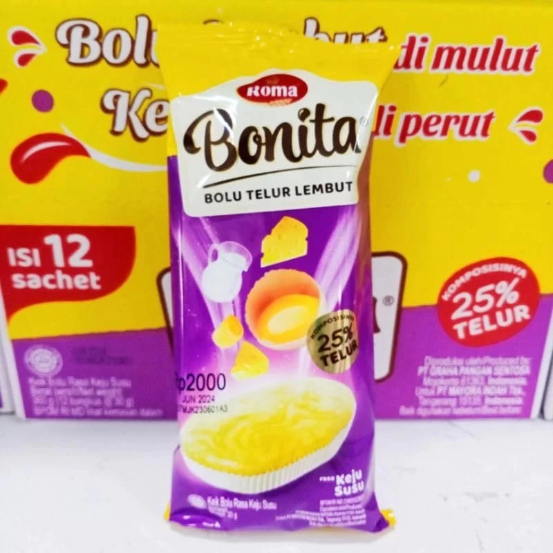 Jual Roma Bonita Rasa Keju - ( Per Karton ) | Shopee Indonesia