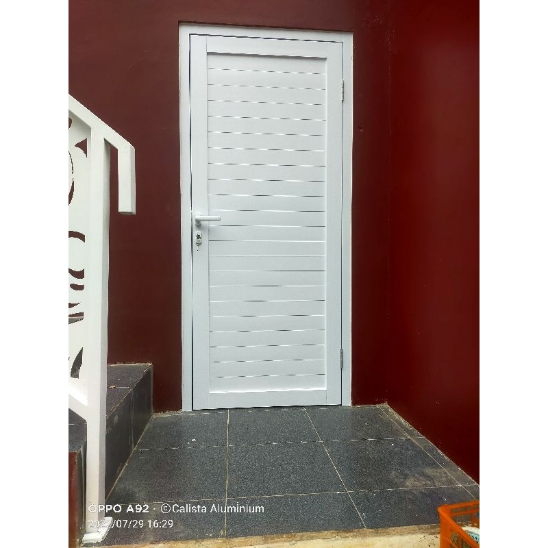 Jual Pintu panel aluminium + pemasangan | Shopee Indonesia