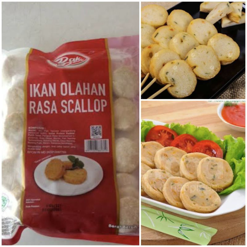 Jual Pak Den Ikan Olahan Rasa Scallop 500 Gram | Shopee Indonesia