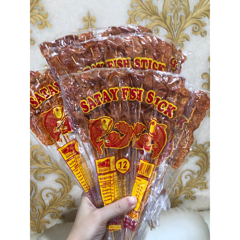 Jual HALAL Satay Fish / Satay Ikan / Sate Ikan Jadul / Fish Snack ...
