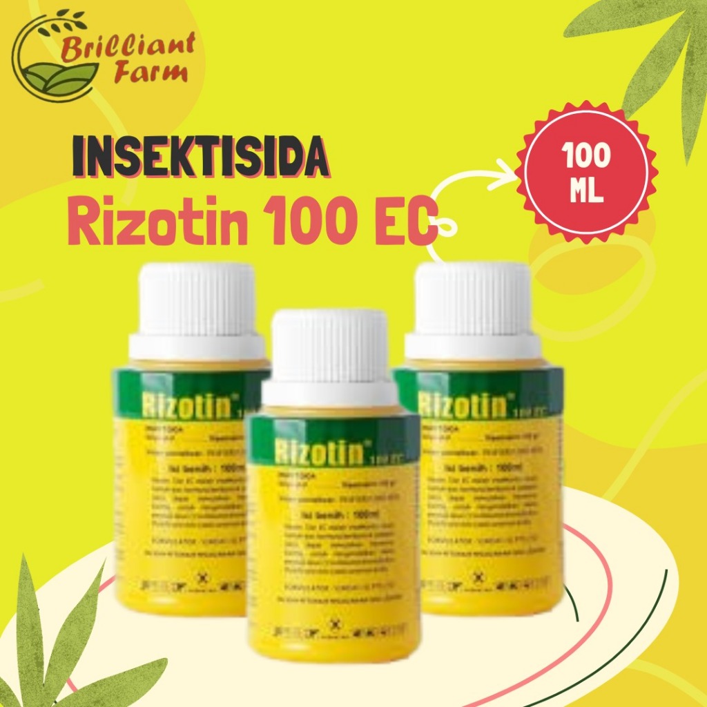 Jual Insektisida RIZOTIN 100EC 100ML, pembasmi serangga secara efekti ...