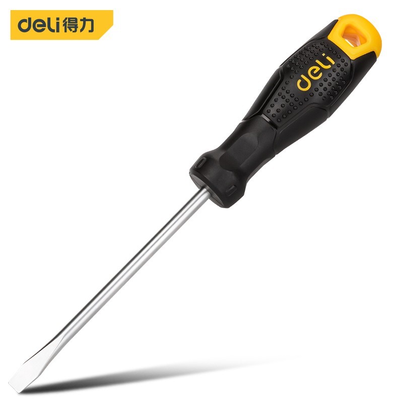 Jual Deli Tools Slotted Screwdriver / Obeng Minus Berbagai Ukuran Cr-V ...