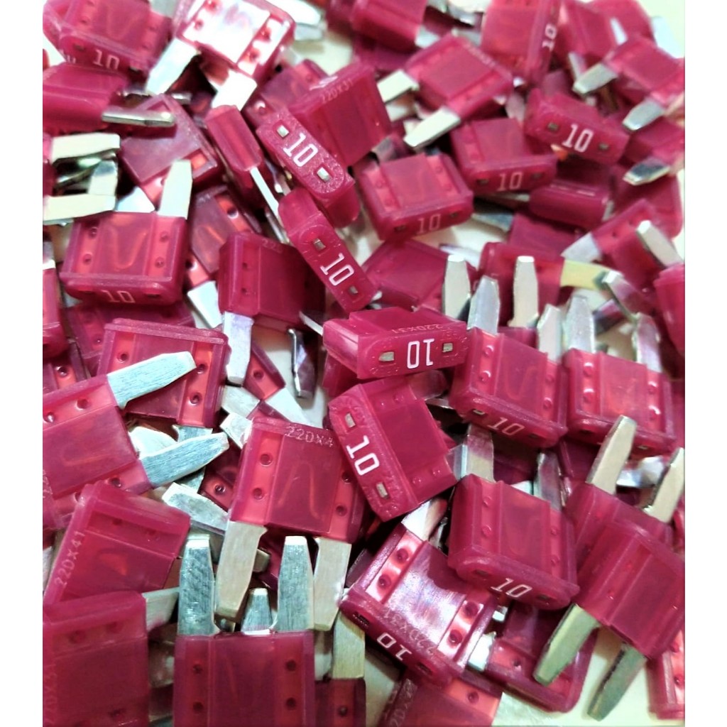 Jual Fuse mini original , sekring mini kaki lancip original | Shopee ...