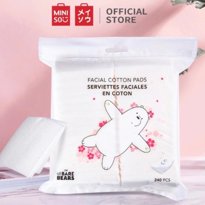 Jual Cotton Pads Miniso Sc2022 - 240pcs Wg / Kapas Wajah Miniso / We ...