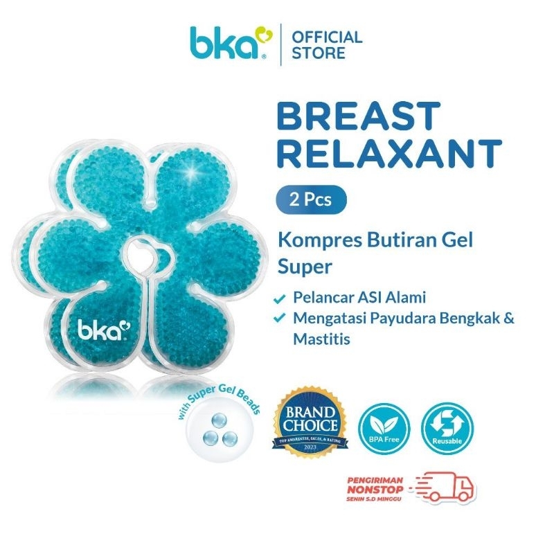 Jual BKA Breast Relaxant- Gel Pelancar Aliran Asi Ibu Menyusui | Ibu ...