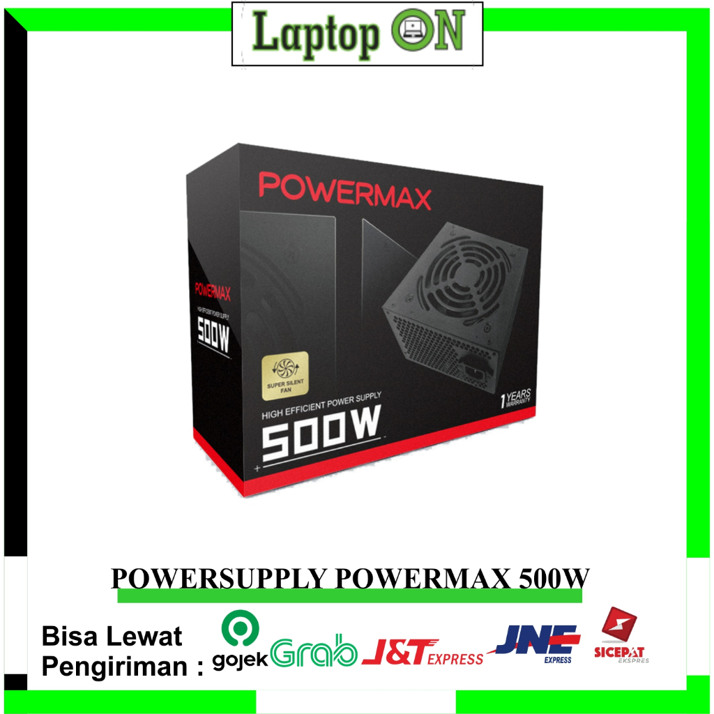 Jual POWER SUPPLY PSU POWERMAX 500W CPU KOMPUTER | Shopee Indonesia