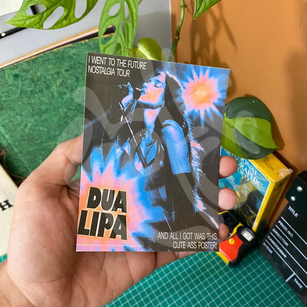 Jual stiker dua lipa / stiker poster / sticker aesthetic / sticker ...