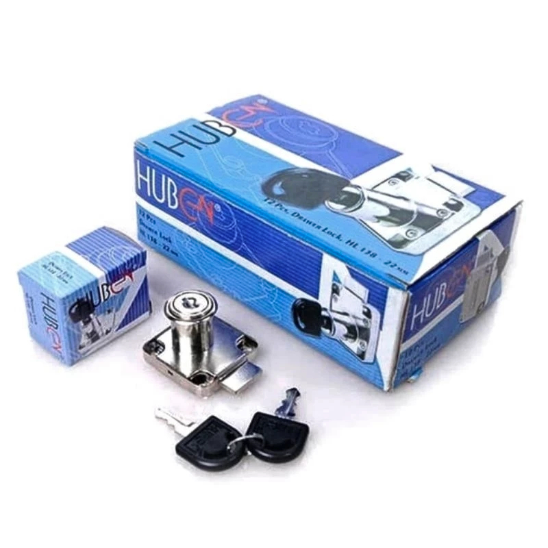 Jual Kunci Laci Lemari Meja Drawer Lock HUBEN 138 22mm | Shopee Indonesia