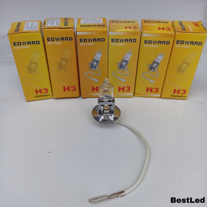 Jual Bohlam Lampu Depan Halogen H3 Mobil 12 - 24 Volt 55 - 100 Watt ...