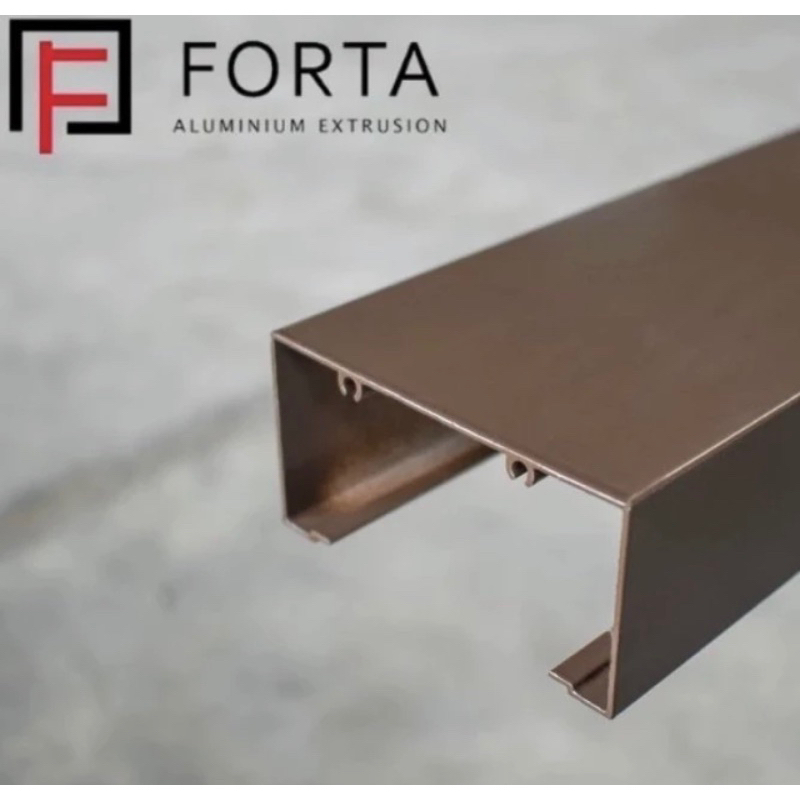 Jual Aluminium Forta Kusen 4" 60560 Kusen Polos Sekrup Aluminium ...