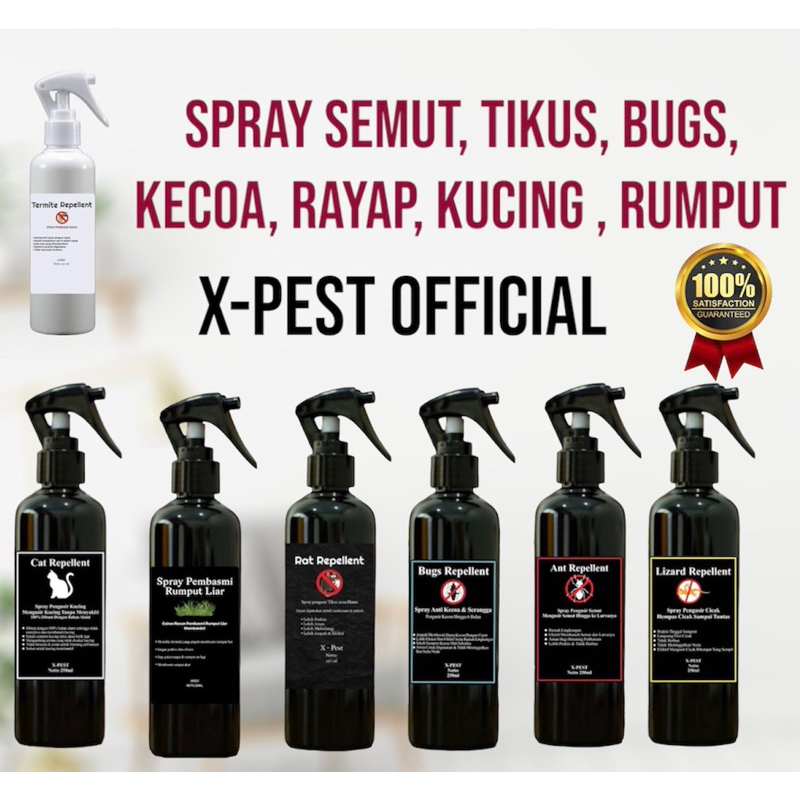 Jual Spray Anti Semut, Tikus, Bugs, Kecoa, Rayap, Kucing , Rumput ...