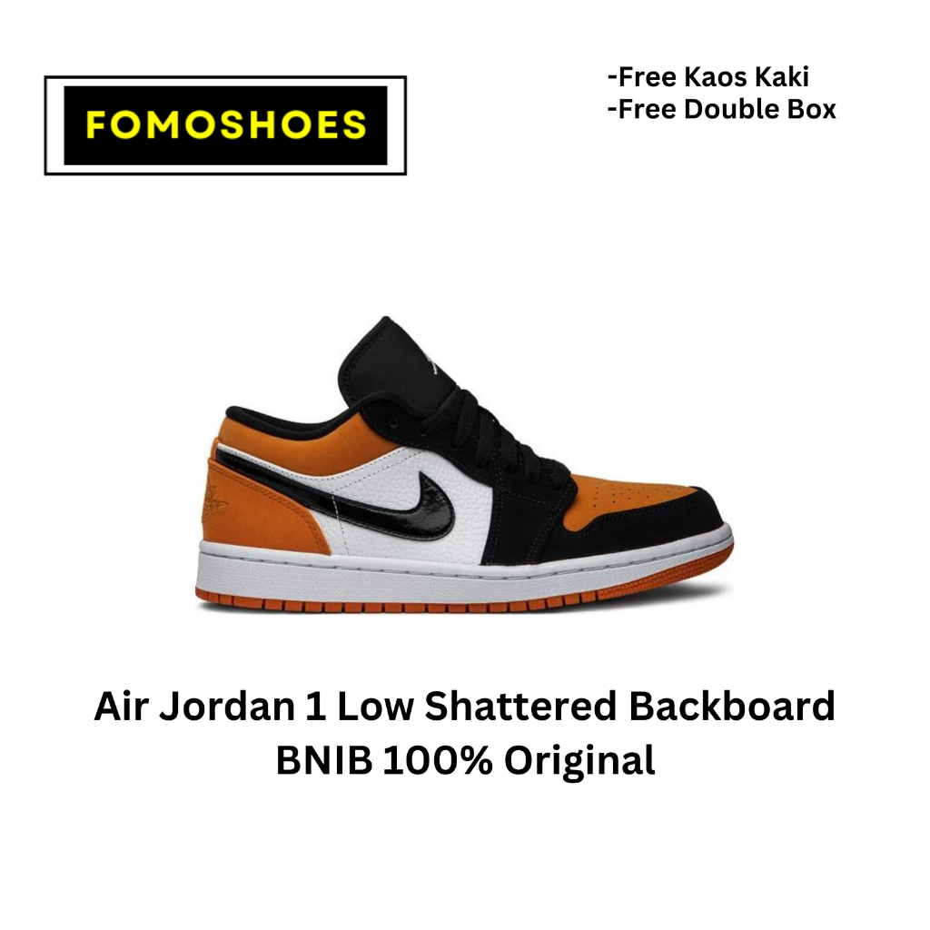 Jual Sneakers AJ 1 Low Shattered Backboard 'SKU 553558-128' | Shopee ...