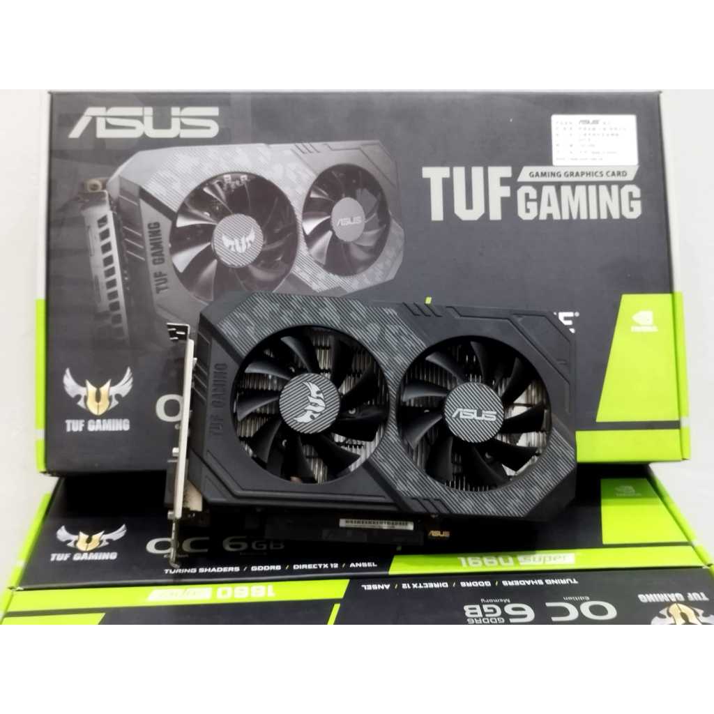 Jual ASUS OC TUF GTX 1660S SUPER 6GB 192BIT GAMING LIKE NEW | Shopee ...