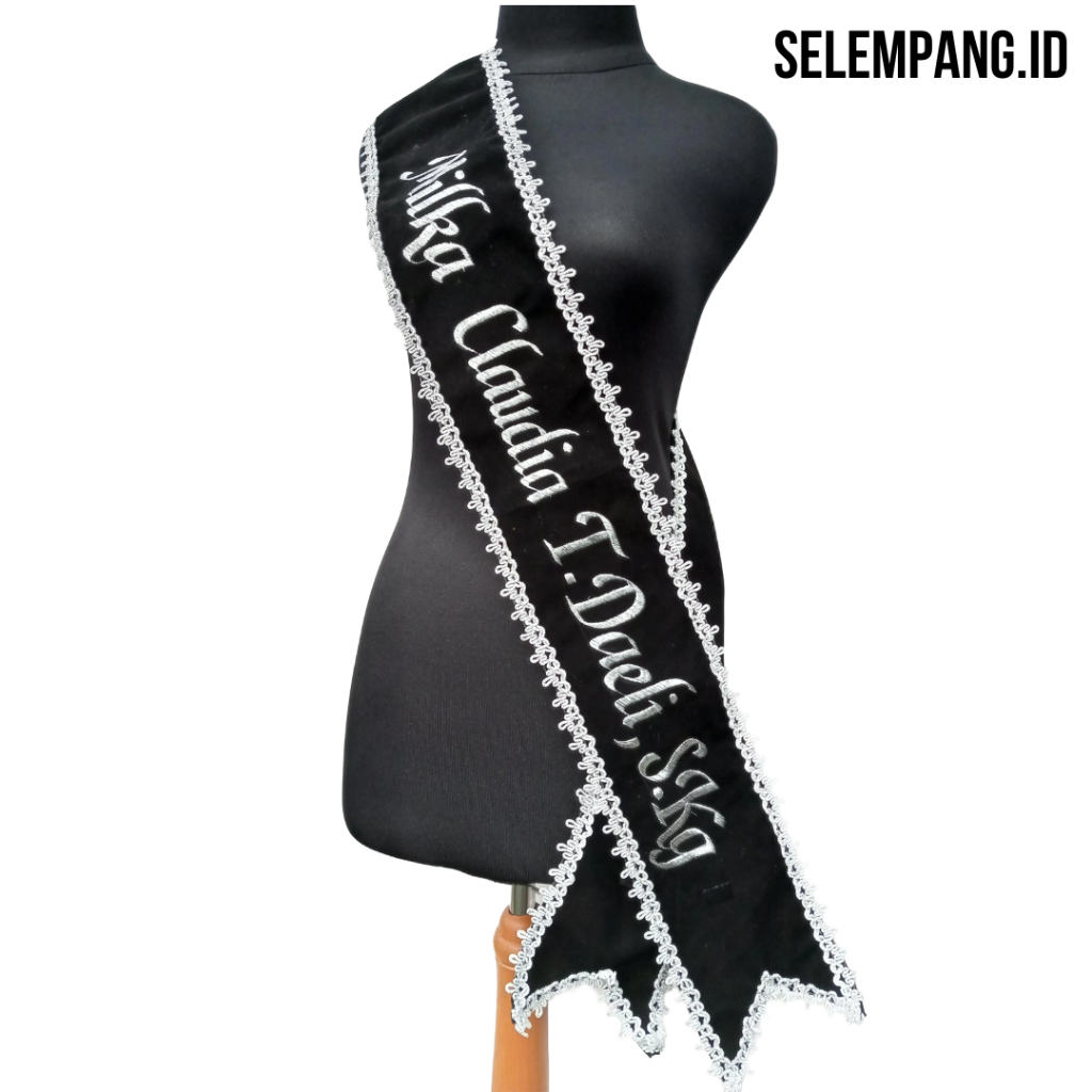 Jual (1 HARI JADI) Selempang Wisuda Slempang Wisuda Selendang Slendang ...
