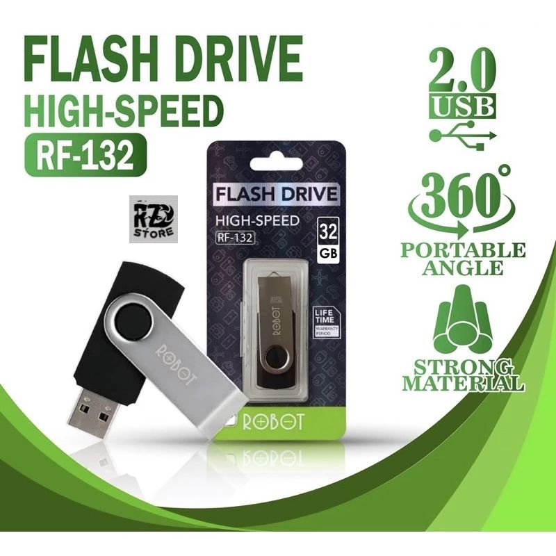 Jual FLASHDISK ROBOT RF-104 4 GB RF-116 16 GB RF-132 32 GB FLASH DRIVE ...